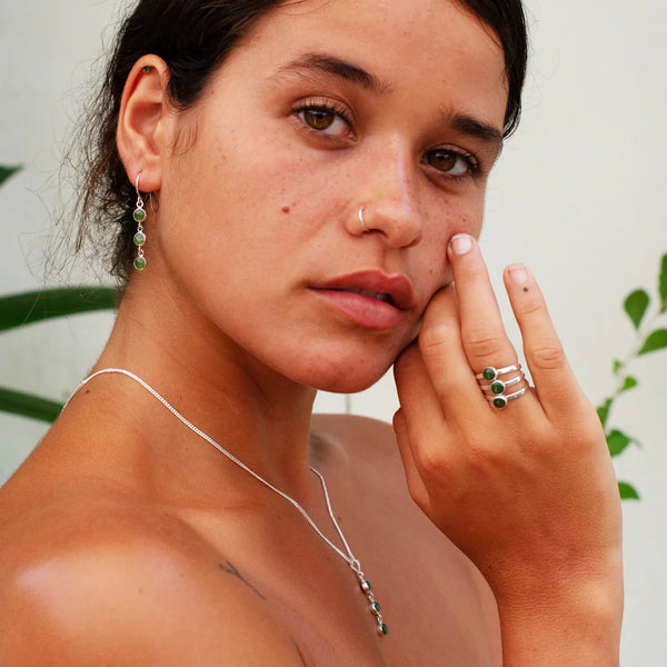 Nick Von K - Pounamu 3 Muses Ring – Brent Weatherall Jeweller