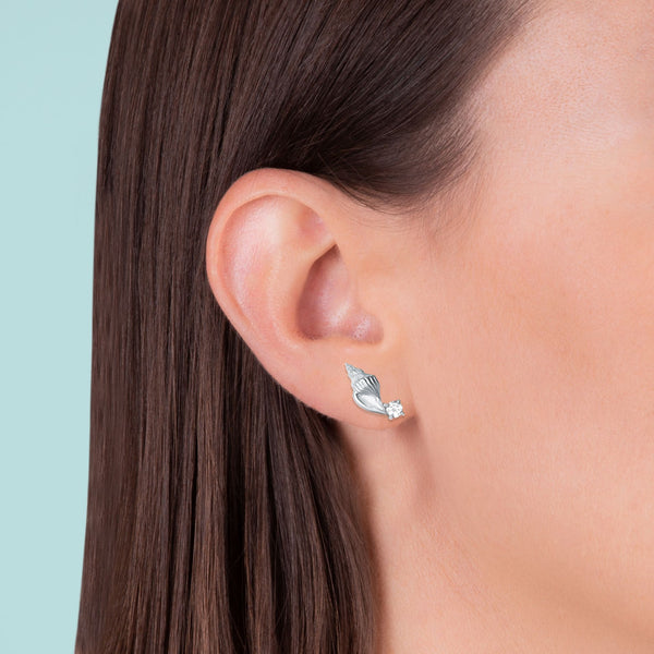 Boh Runga - Pearly Shell Studs Silver – Brent Weatherall Jeweller