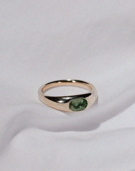 Meadowlark - Claude Ring with Pink Tourmaline 9ct Yellow Gold – Brent ...