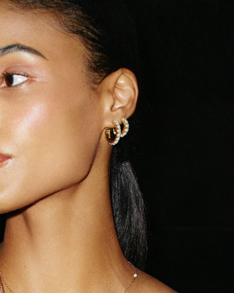 Edblad - Lilo Hoops Small Gold – Brent Weatherall Jeweller