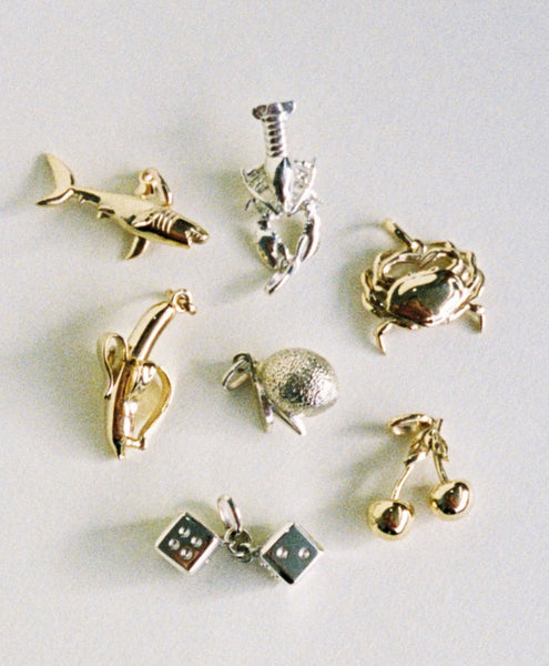 Meadowlark - Banana Charm Sterling Silver – Brent Weatherall Jeweller