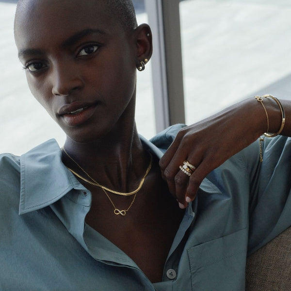 Edblad - Infinity Necklace Gold – Brent Weatherall Jeweller